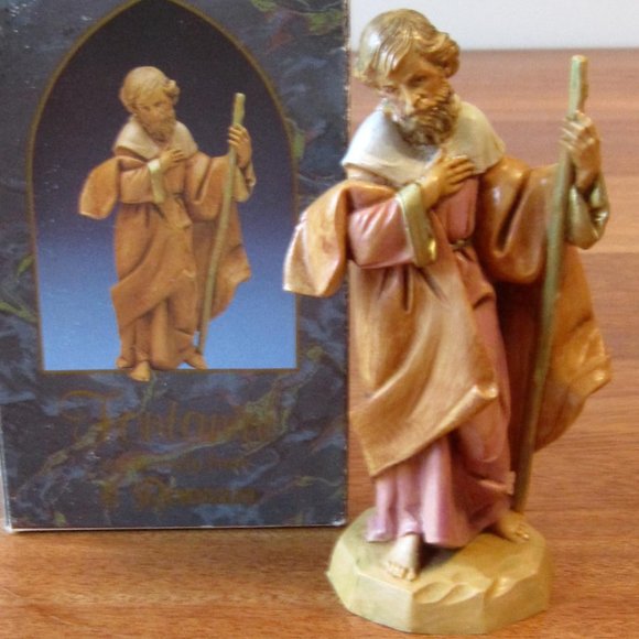 Fontanini | Holiday | Fontanini 5 Inch Heirloom Nativity 7251 Joseph ...